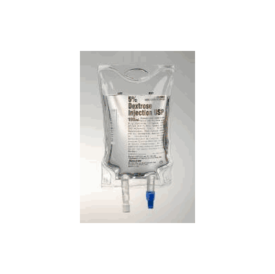 Caloric Agent, Dextrose/Water 5%, 100 mL bags, Viaflex® Plastic ...