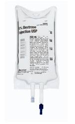 Caloric Agent Dextrose / Water 5% Intravenous IV Solution Flexible Bag ...