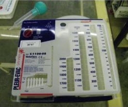 Chest Drain, 2500 cc, Pleur-Evac S-1100-08LF Sahara Series, Single ...