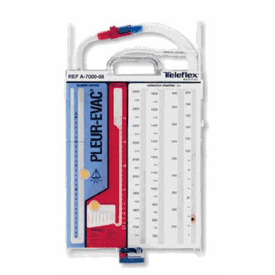 Chest Drain 2500 mL, Pleur-Evac A-7000-08LF, Single Chamber with Self ...