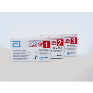Control, Cardiac Troponin Level 3 i-STAT Point-of-Care Analyzer, 6 x 1 ...