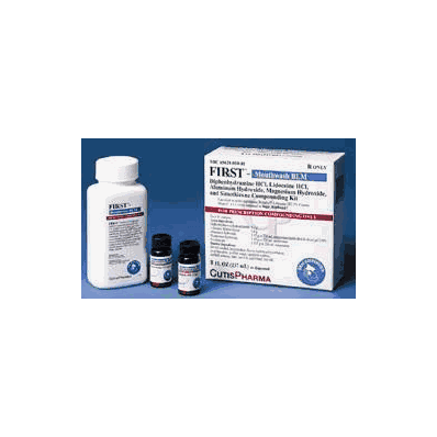 First™ Mouthwash Blm Compounding Kit Diphenhydramine Hcl / Lidocaine ...