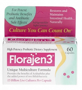 Florajen 3 Probiotic Cpl 60/Bt