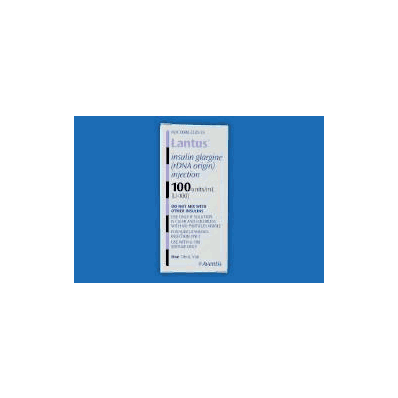 Lantus Insulin Insulin Glargine, Human Recombinant Analog 100 U / mL ...