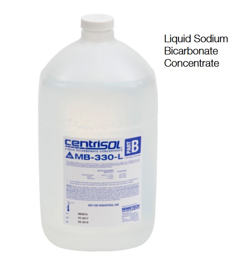 Liquid Sodium Bicarbonate, 81.25 gm/L Minntech Centrisol, HEAVY ...