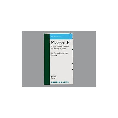 Miochol-e Miotic Agent Kit Acetylcholine Chloride 1% Intraocular Vial ...
