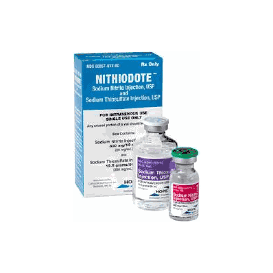 Nithiodote Kit Cyanide Poisoning Antidote Sodium Nitrate And Sodium ...