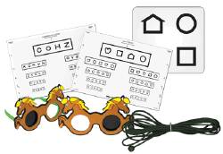 Preschool Vision Screening Kit Good-lite® 3 M - Eye Chart, Kindergarden ...