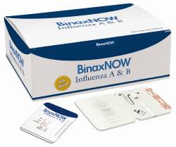 Rapid Diagnostic Test Kit Binaxnow® Influenza A + B Non-clia Waived 22 ...