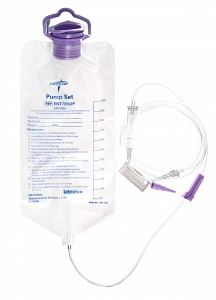 Sentinel Feeding Set Options - Set, Pump, 1000ml Bag, Medline