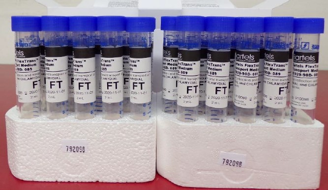 Universal Transport Vial, Flex Viral Transport Vials for Covid-19 ...
