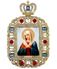 Virgin Mary of Extreme Humility, Jeweled Framed Icon With Crown - at ...