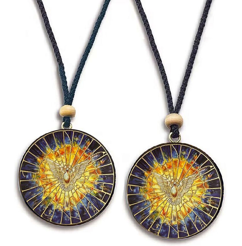 The Holy Spirit, Reversible Icons on Rope - at Holy Trinity Store