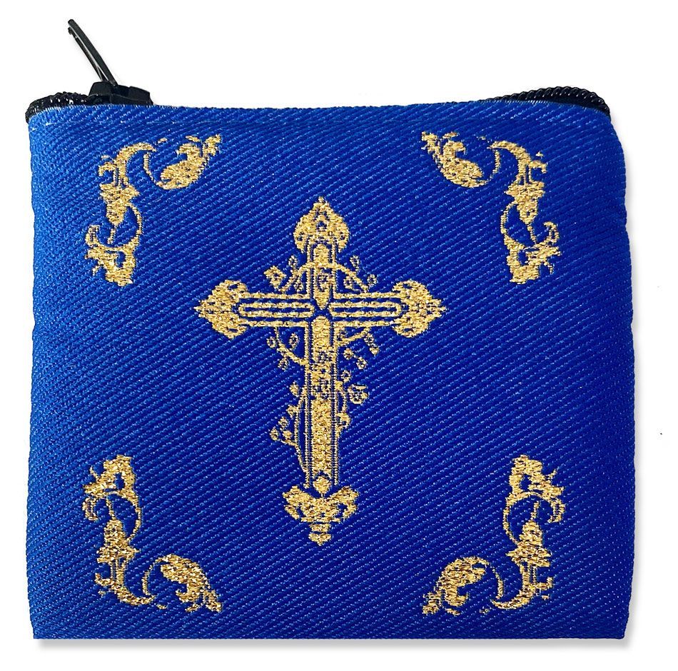 Orthodox Three Barred Reversible Gold Cross, 14 KT - at Holy Trinity Store