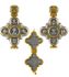 Reversible Cross Locket, Sterling Silver Gold Plated - at Holy Trinity ...