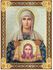 Saint Veronica (Virineya) With Veil, Orthodox Gold Foil Icon with Stand ...