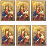 Laminated Icon Cards With Prayers on The Back Side - at Holy Trinity Store