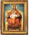 Virgin Mary "Reigning" (The Sovereign), Wooden Frame Icon with Stand ...