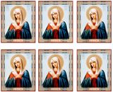 Laminated Icon Cards With Prayers on The Back Side - at Holy Trinity Store