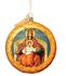 Virgin Mary "Reigning", Round Christmas Ornament - at Holy Trinity Store