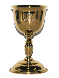 Wedding Common Cup, Heavy Gold Plated - at Holy Trinity Store
