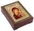 Virgin of Kazan, Wooden Icon Keepsake Box - at Holy Trinity Store