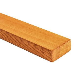 Western Red Cedar Top Rail - 2x4 Clear Grain