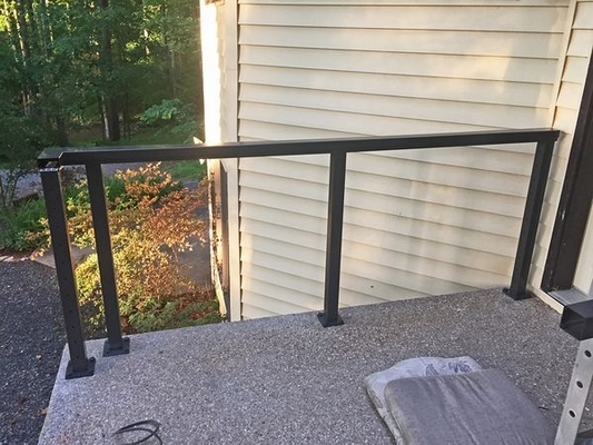 Bronze Aluminum Cable Railing - Fredericksburg, VA