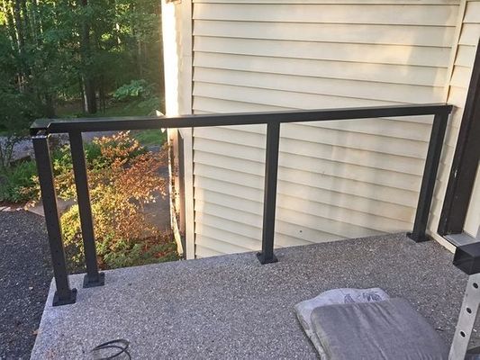 Bronze Aluminum Cable Railing - Fredericksburg, VA