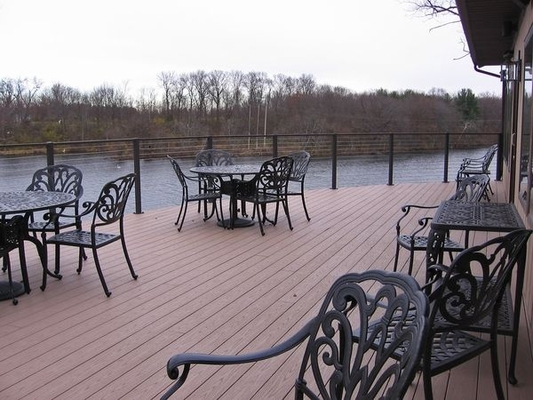 Bronze Aluminum Cable Railing - South Bend, IN