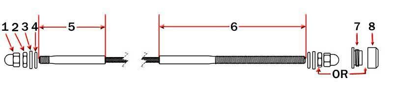 Deck Railing Cable Quick Nut