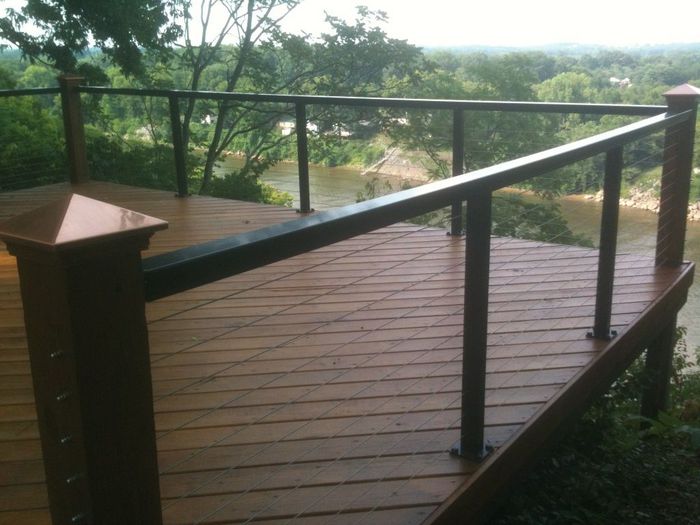 Cable rail aluminum railing systems from Stainless Cable Railing call ...