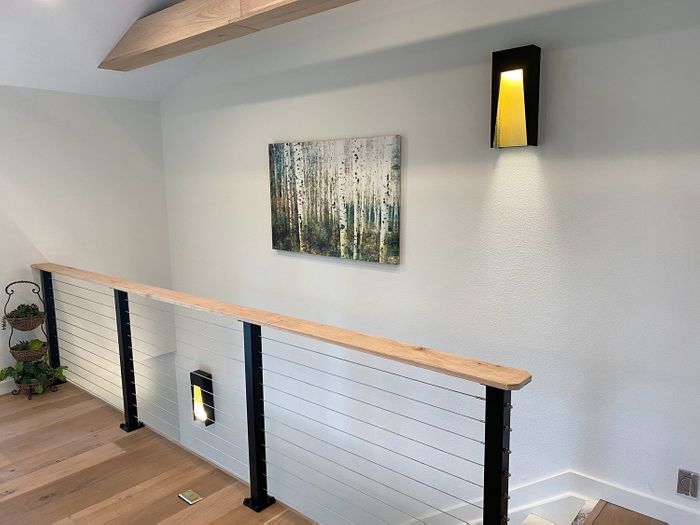 Black Aluminum Cable Railing - Boulder, CO