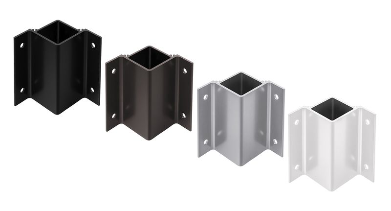 Cable Railing Posts | Fascia Bracket Inside Corner