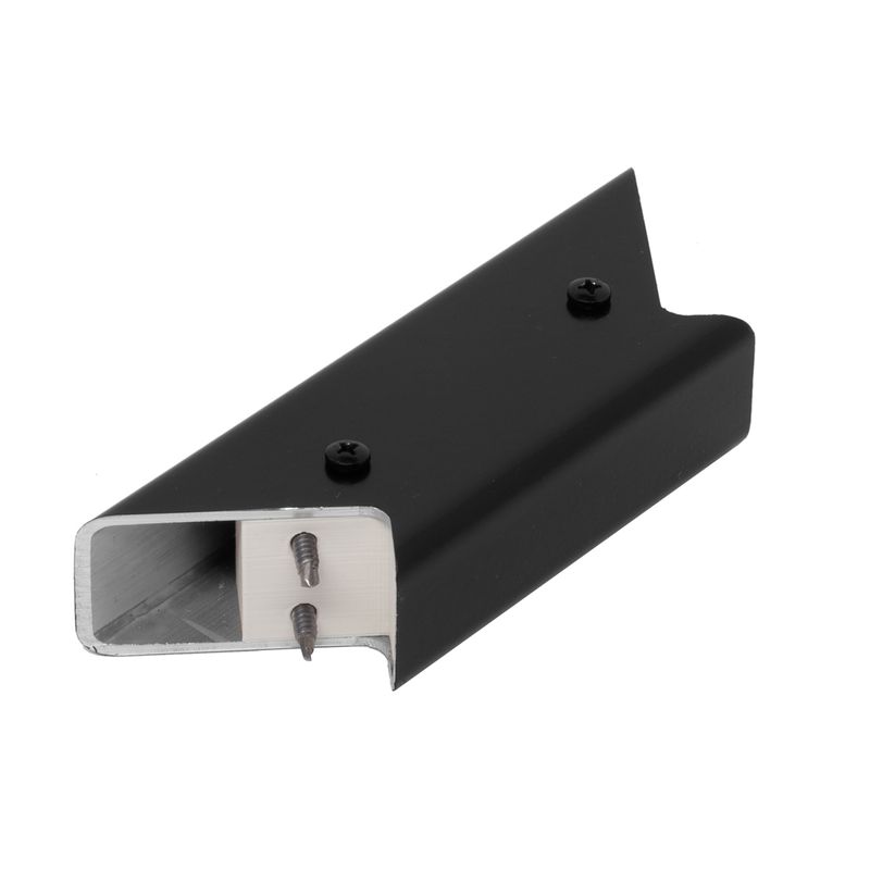 Corner Assembly for Post-To-Post Aluminum Rail