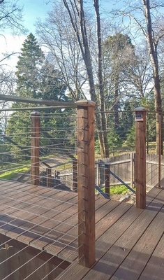 Cable Railing Hardware - Lake Arrowhead, CA