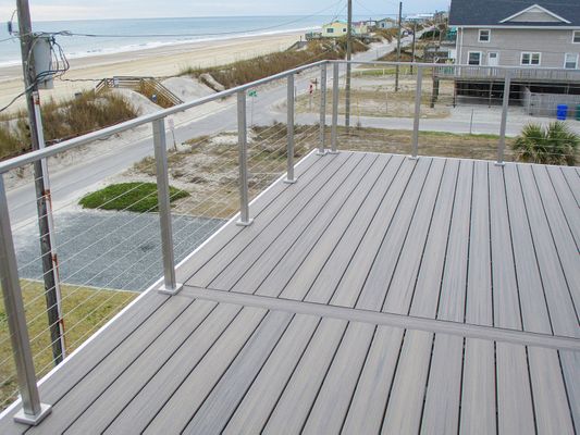 Square Stainless Steel Cable Railing - Montclair, NJ