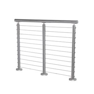 Cable Railing System Kit - Round Stainless