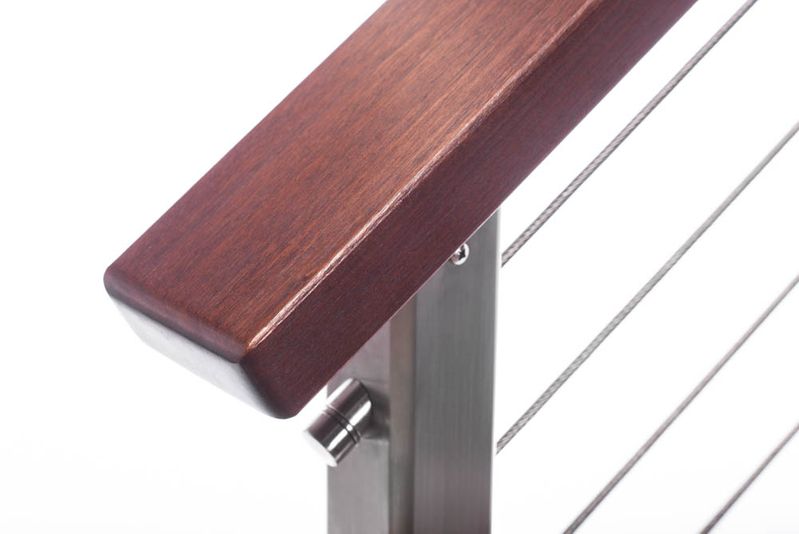 2x4 Top Rail for Ipe Railing System