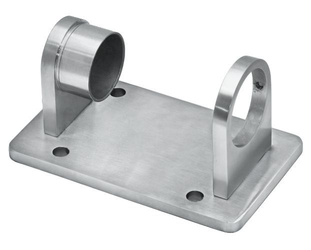 Fascia (Side) 4-Hole Rectangular Mounting Bracket