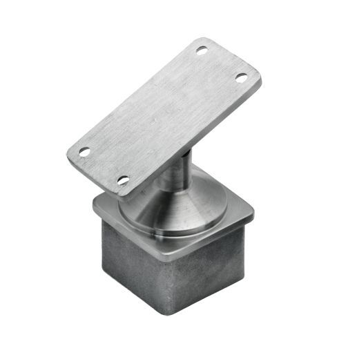 Stainless Steel Rails Systems Adjustable Post Cap For Stairs Elevation ...