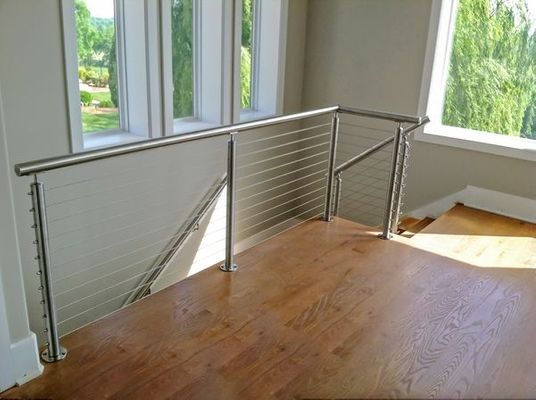 Stainless Steel Round Cable Railing - Lebanon, TN