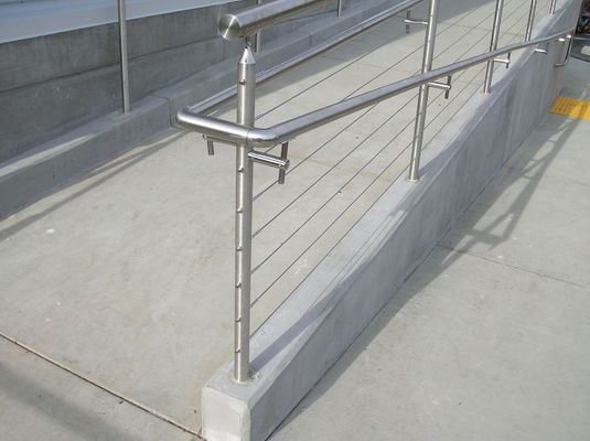 Stainless Steel Round Cable Railing - New Castle, CA