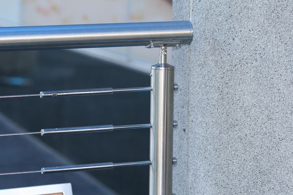 Stainless Steel Round Cable Railing - Seattle, WA