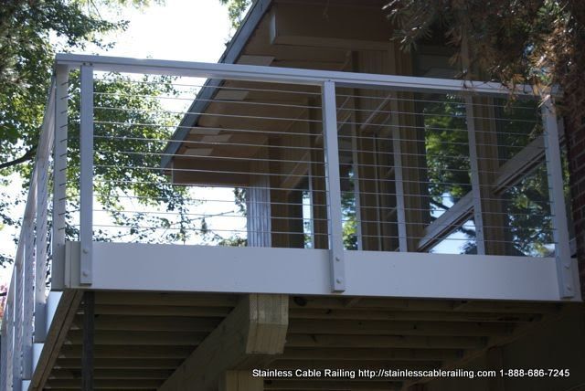White Aluminum Railing System from SC&R Customers