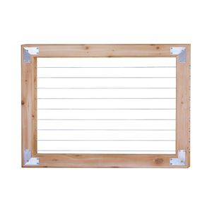 Cable Railing Gate - Western Red Cedar Wood