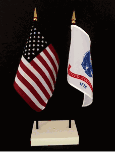 US Military Miniature Flag Sets - Miniature Military Flags