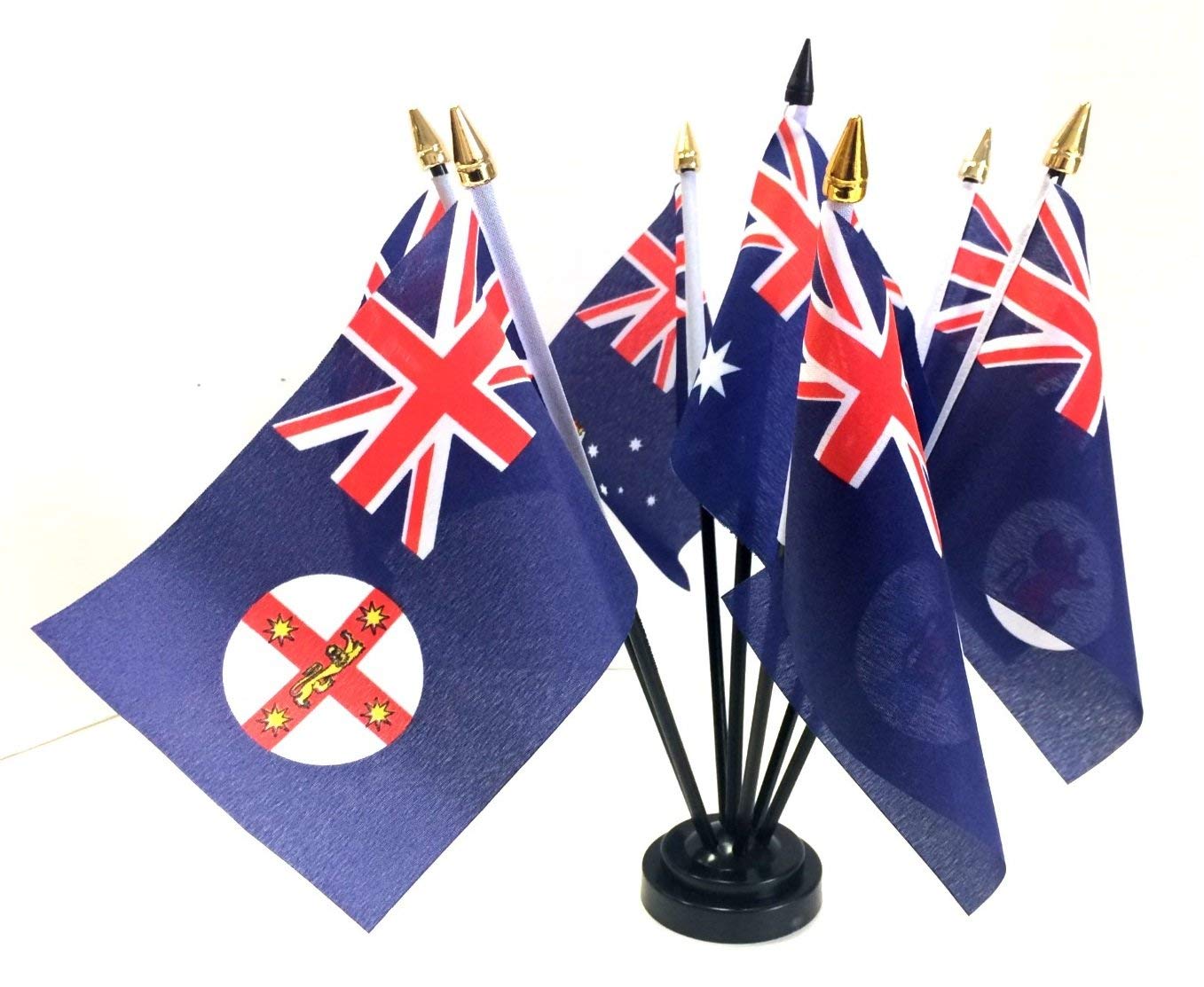 Australia State Miniature Flag Set - Australia State Flags