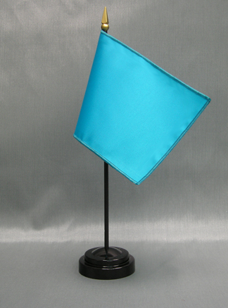 French Blue Miniature Flags - Nylon - Miniature Solid Color Flags