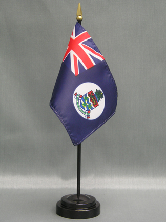 Cayman Islands small mini 4"x6" stick flags, Cayman Islands 4x6 ...